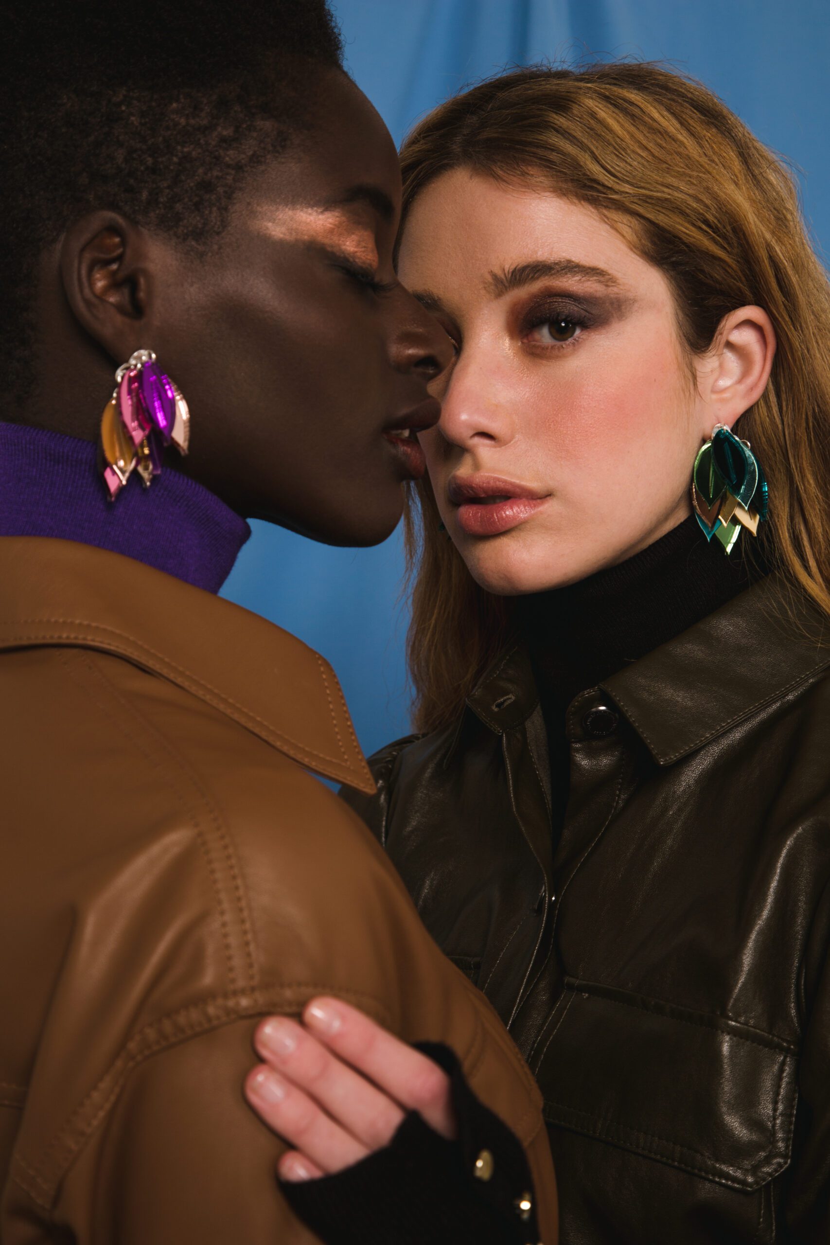 BLAAR MORADAS - Pendientes de Metacrilato